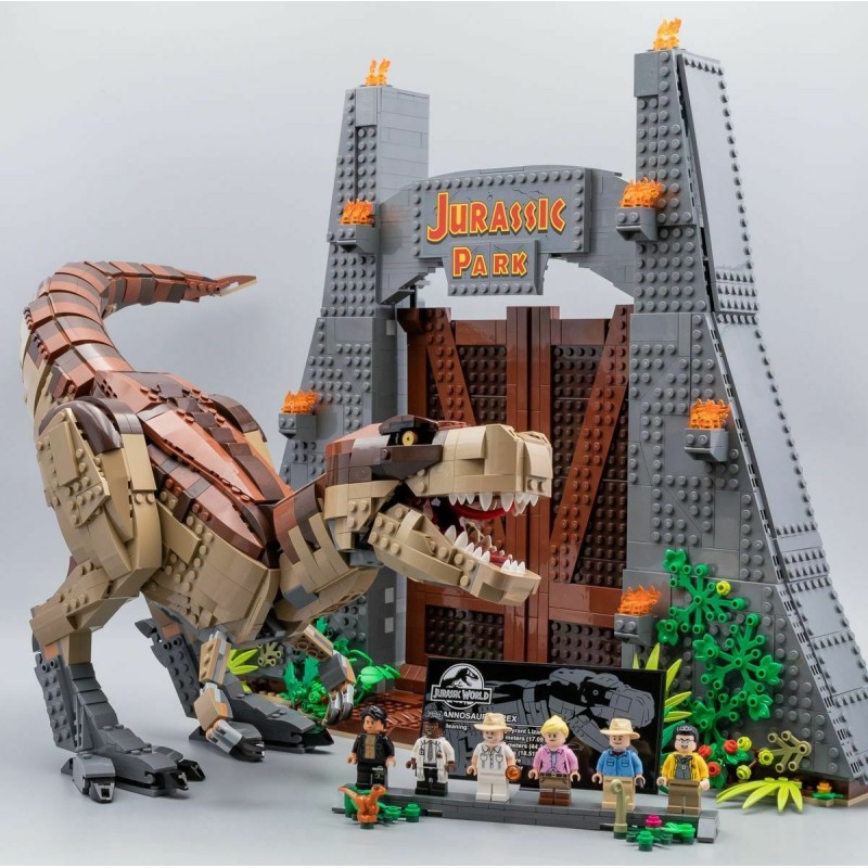 LEGO 75936 JURASSIC WORLD LA FURIA DEL T. REX RAMPAGE JURASSIC WORLD 2019