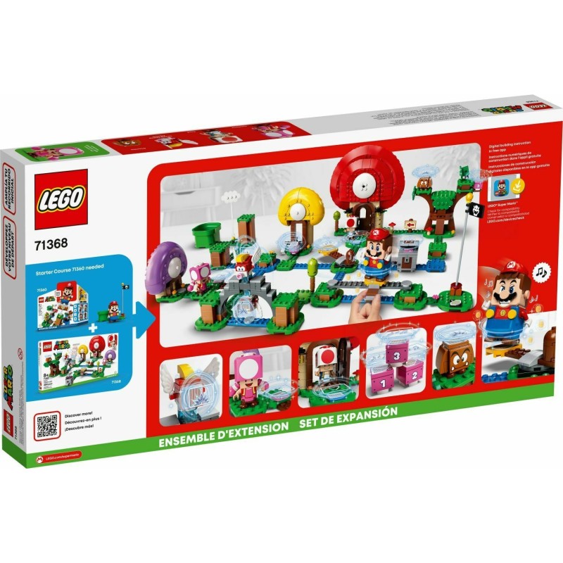 LEGO 71368 SUPER MARIO LA CACCIA AL TESORO DI TOAD PACK ESPANSIONE DA ...
