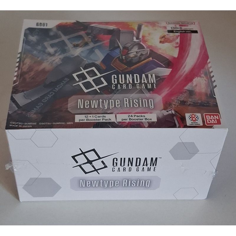 GUNDAM CARD GAME NEWTYPE RISING BOOSTER BOX GD01 ENG