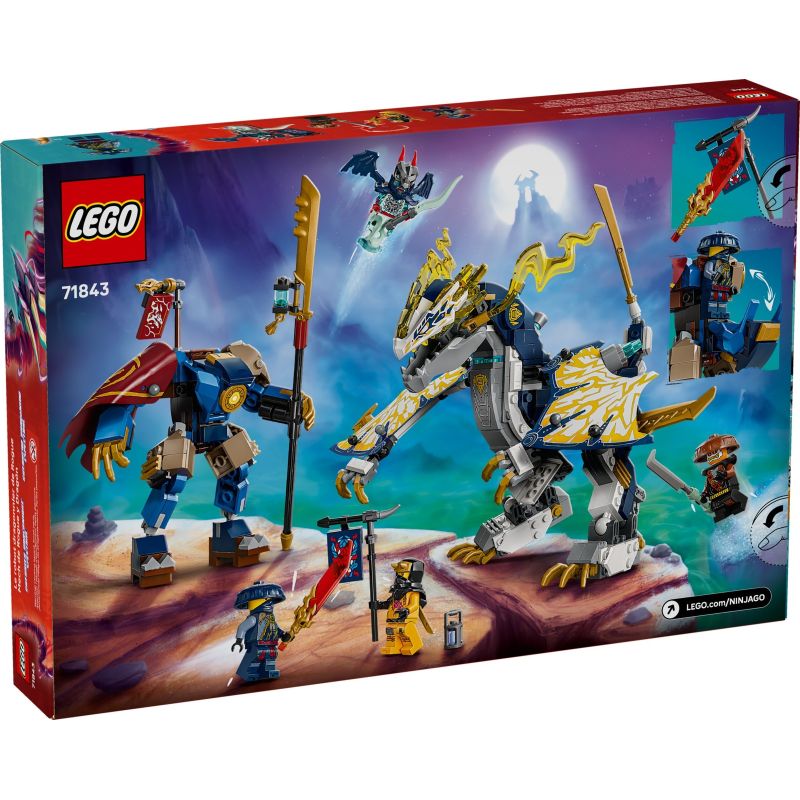 LEGO 71843 NINJAGO MECH CAVALCA-DRAGO DI ROGUE GIUGNO 2025