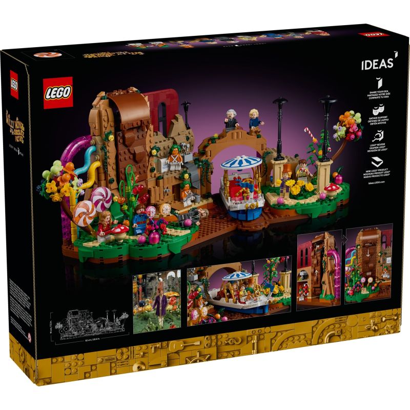 LEGO 21360 IDEAS WILLY WONKA E LA FABBRICA DI CIOCCOLATO 2025