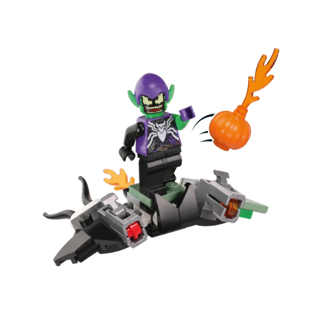 lego spider-man n.6 - green goblin venomizzato blue ocean