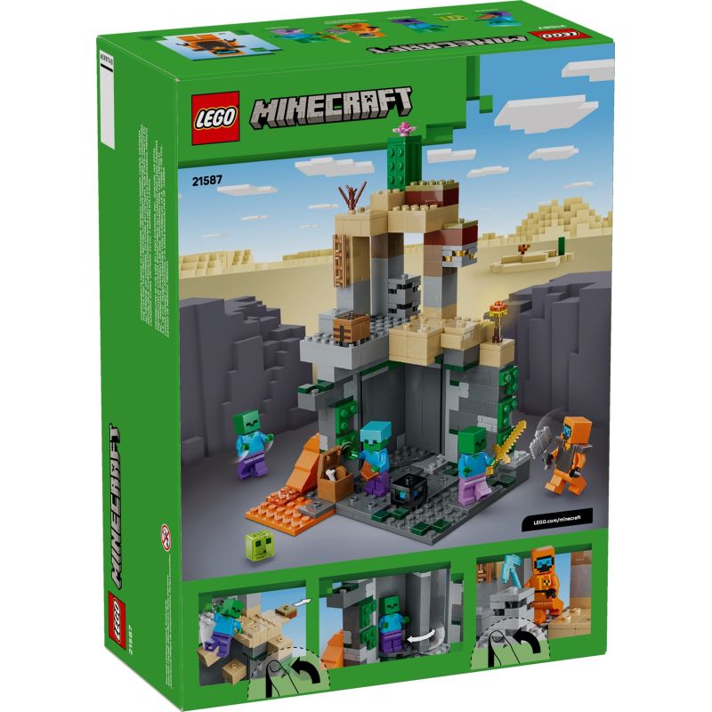 LEGO 21587 MINECRAFT ZOMBIE DUNGEON GENNAIO 2026 2027